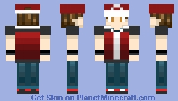 Red Minecraft Skin