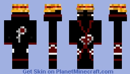 AkatsukiBlack Minecraft Skin