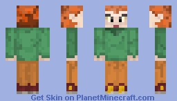 FNF Pico skin (Friday night funkin/Pico's school) Minecraft Skin