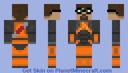 Gordon Freeman Minecraft Skin