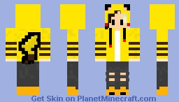 Nick Pikachu Minecraft Skin