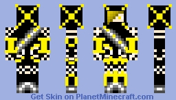 The Yellow Demon Minecraft Skin