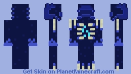 Warden skin Minecraft Skin