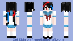 My yandere character (if I can edit like this) Minecraft Skin
