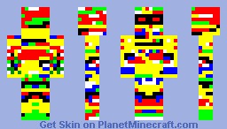 Scrible Bot Minecraft Skin