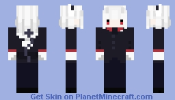 Helltaker lucifer Minecraft Skin