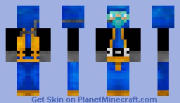 Deep Sea Diver Minecraft Skin