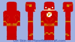 The Flash Season 6 Suit — Phasing - CW Minecraft Skin