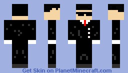 Secret Agent Minecraft Skin