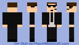 Secret Agent Minecraft Skin