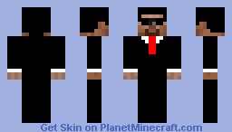 secret service Minecraft Skin