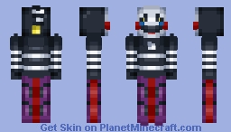 Mega Lucario Minecraft Skin