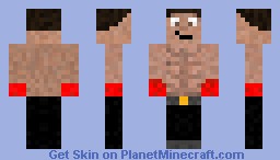 Boxer (Six-Pack) Minecraft Skin