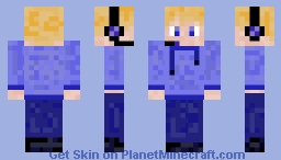 Sekend (with Headset) Minecraft Skin
