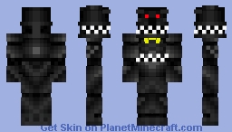 NIGHTMARE FNAF Minecraft Skin