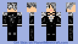 Sephiroth Skin - Final Fantisy VII Minecraft Skin