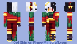 Serpias - BW Movember: Red Comets Minecraft Skin