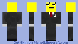 awesome face seriously Minecraft Skin