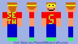 Super hero Seth Minecraft Skin