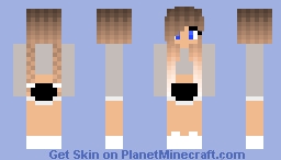 fit girl Minecraft Skin