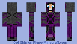 Shadow Dragon Armor Minecraft Skin