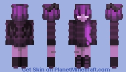 Lurking In The Shadows (Girl) | CE Minecraft Skin