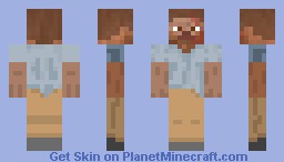 Shane (From The Walking Dead) Minecraft Skin