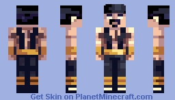 Skarlet (Mortal Kombat II) Minecraft Skin