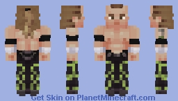 Shawn Michaels DX Version 2 Minecraft Skin