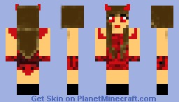 devil girl Minecraft Skin