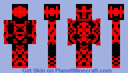 Demon in the armor Minecraft Skin