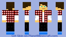 Sid-Red shirt Minecraft Skin