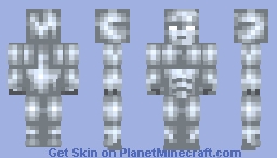Silver Surfer Minecraft Skin