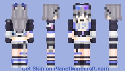 Honkaistarrail Houkai Star Rail silver wolf Minecraft Skin
