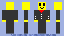 Smiley Butler Minecraft Skin