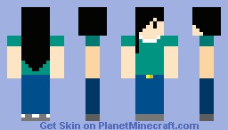Simple girl skin Minecraft Skin