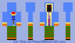 Simple Caster Minecraft Skin