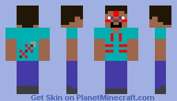 steve stranded lost surviver Minecraft Skin