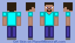 Simple Steve Minecraft Skin