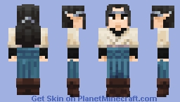 Elf in robes (Middle Earth Mod) Minecraft Skin