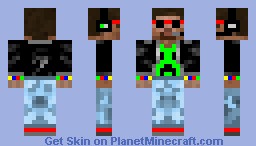 singer/ gamer Minecraft Skin