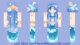 Jinx Sirena Minecraft Skin
