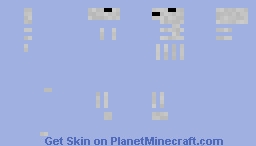 Skeleton ghost Minecraft Skin