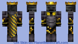 King Wither Dark Math Minecraft Skin