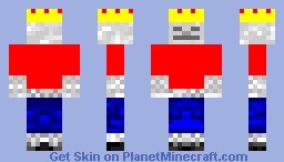 Skeleton king Minecraft Skin