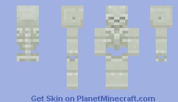 buff skeleton Minecraft Skin