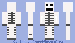 Skeleton Minecraft Skin