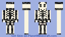 Skeleton Minecraft Skin