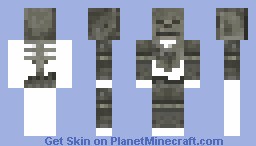 Skeleton (Black) Minecraft Skin