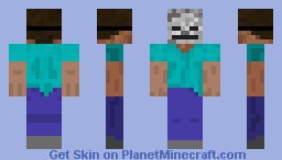 skeleton mask Minecraft Skin
